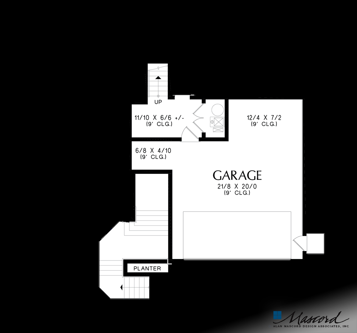 Marylebone: Upslope Plan with Option for Third Car | 2044 Sq Ft