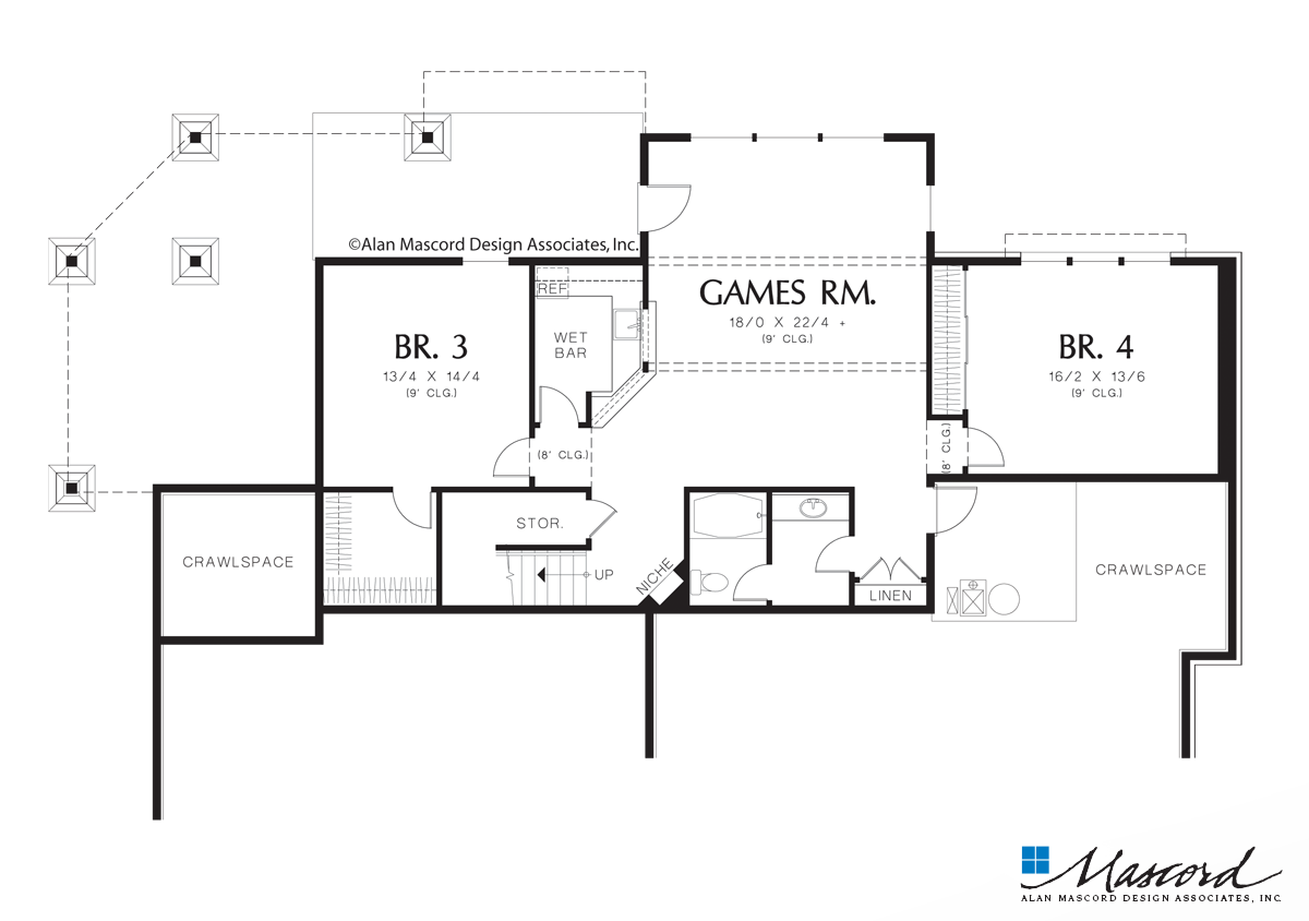 Mensing: Traditional Plan with Outdoor Patio | 3459 Sq Ft