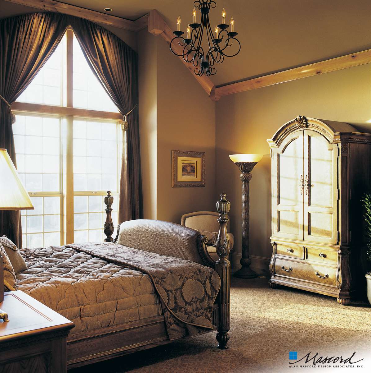 Jorgenson: French Country Estate Plan with High Ceilings | 5033 Sq Ft