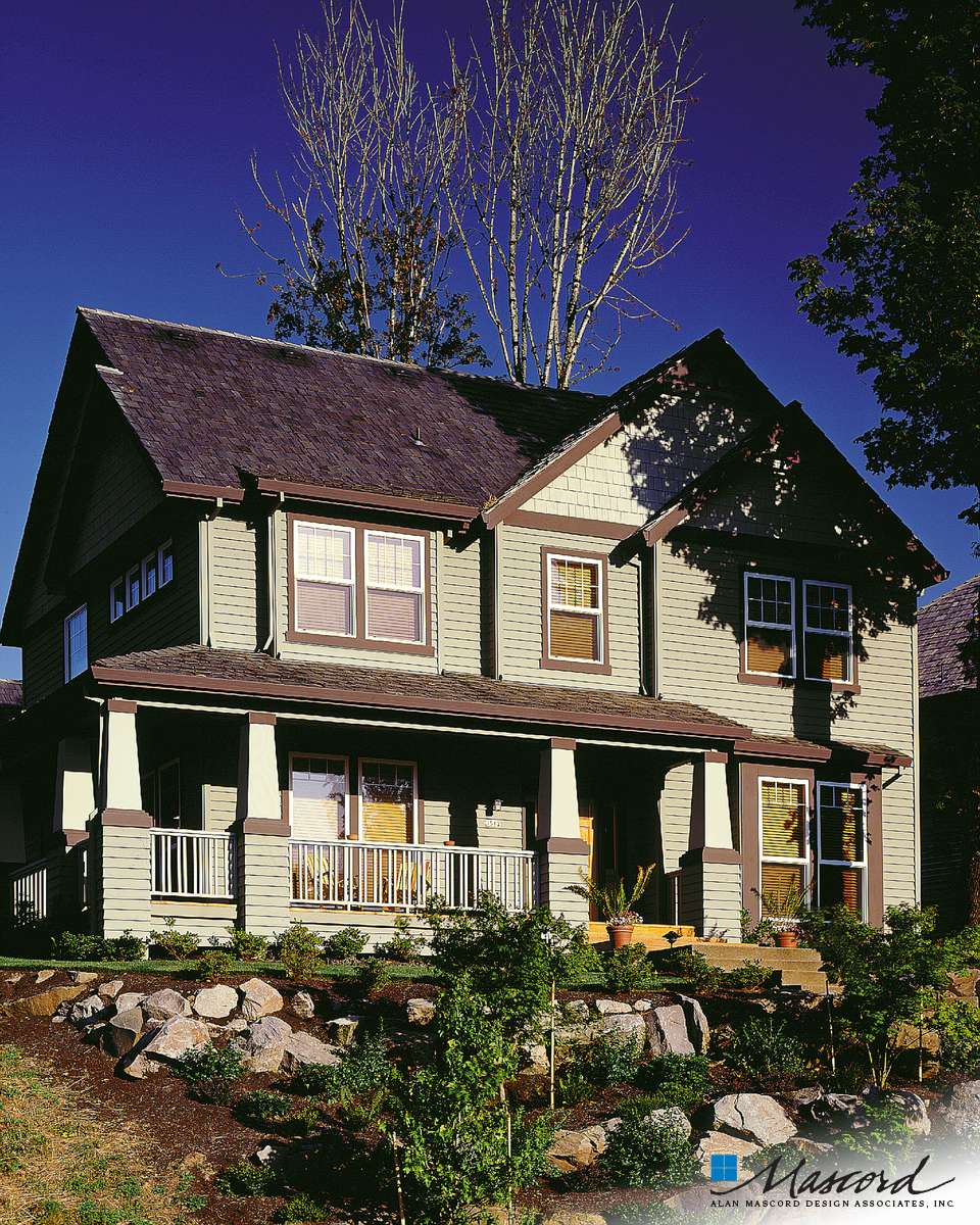 Pennington: Traditional Neighborhood Design House Plan | 2287 Sq Ft