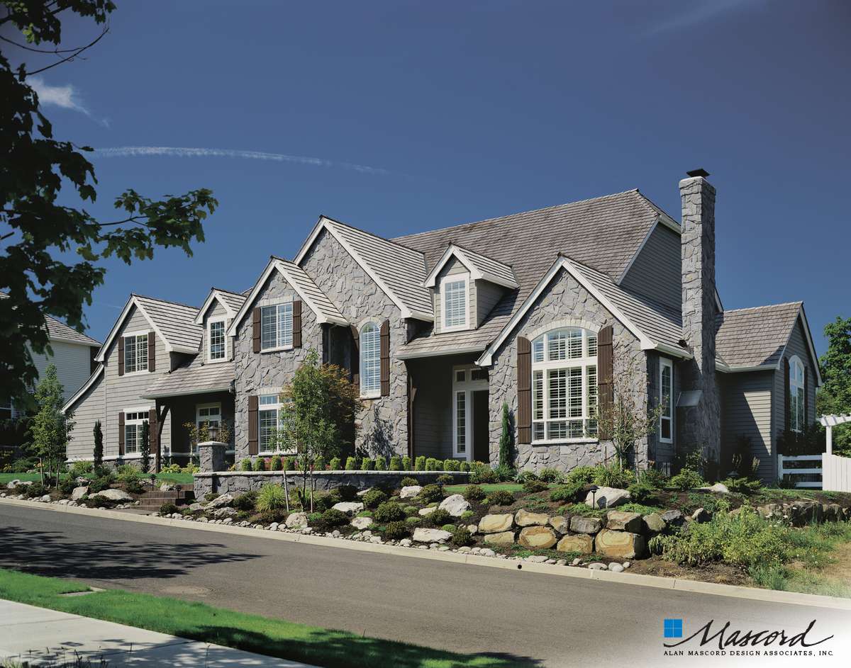 Fireglow: Grand Manor Plan with Garage on Side | 4213 Sq Ft
